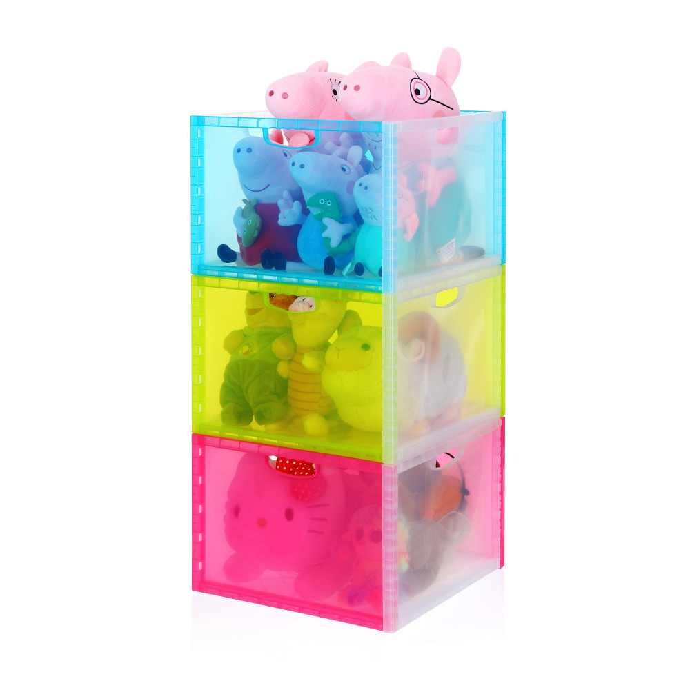 Stackable Storage Cubes Organizer | YBM Home
