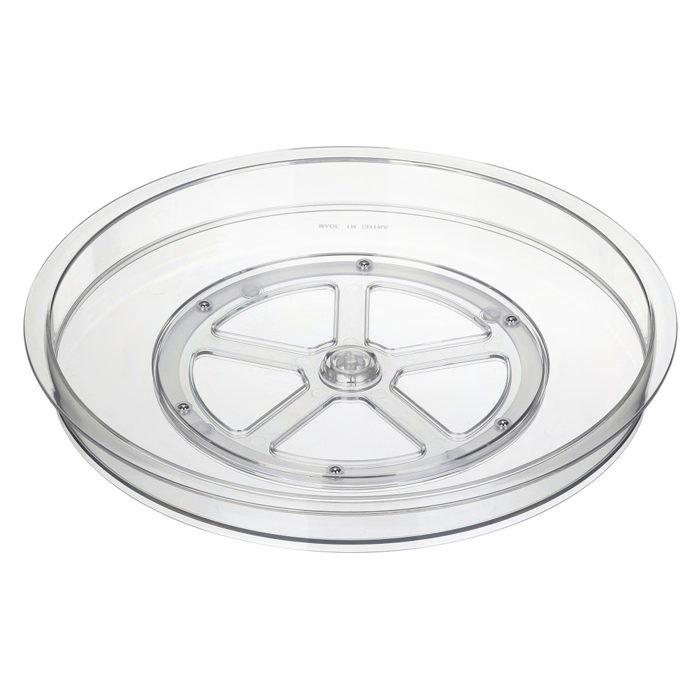YBM Home 12.5 Inch Acrylic Plastic Non-Skid Spinner, 1240 | YBM Home