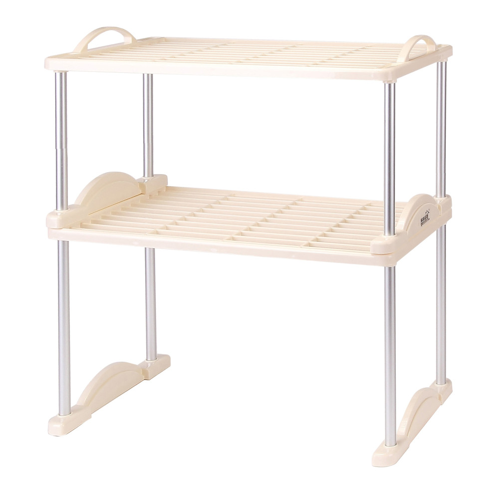 2 Tier Shelving Storage Unit | YBM Home
