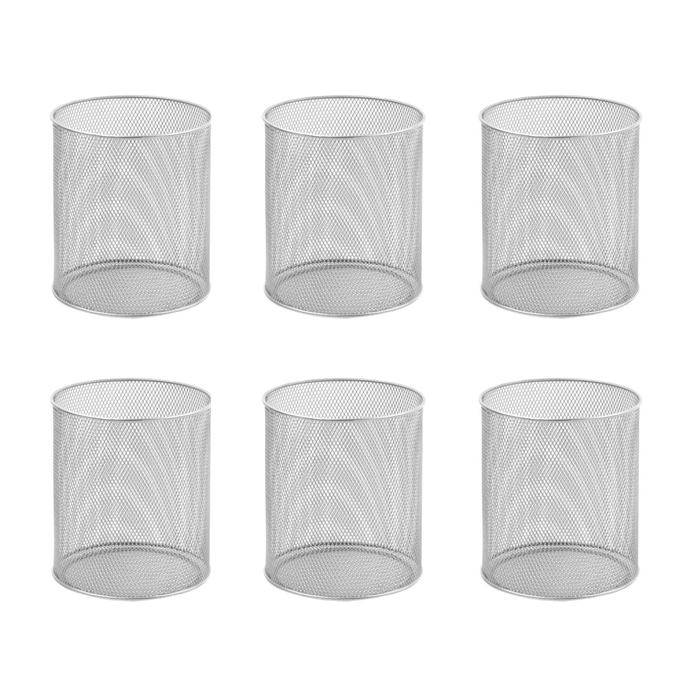 Round Mesh Utensil Cup, 6 Pack - All Products | YBM Home