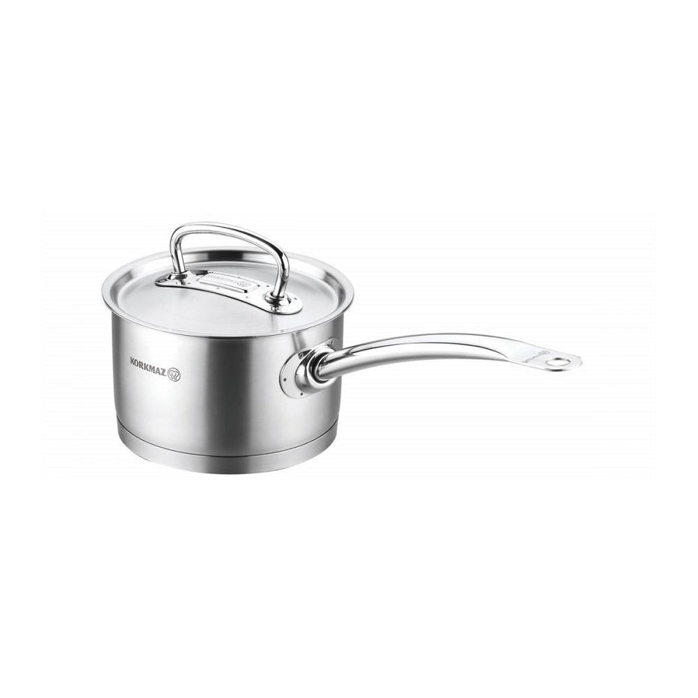 Korkmaz Stainless Steel Saucepan | YBM Home
