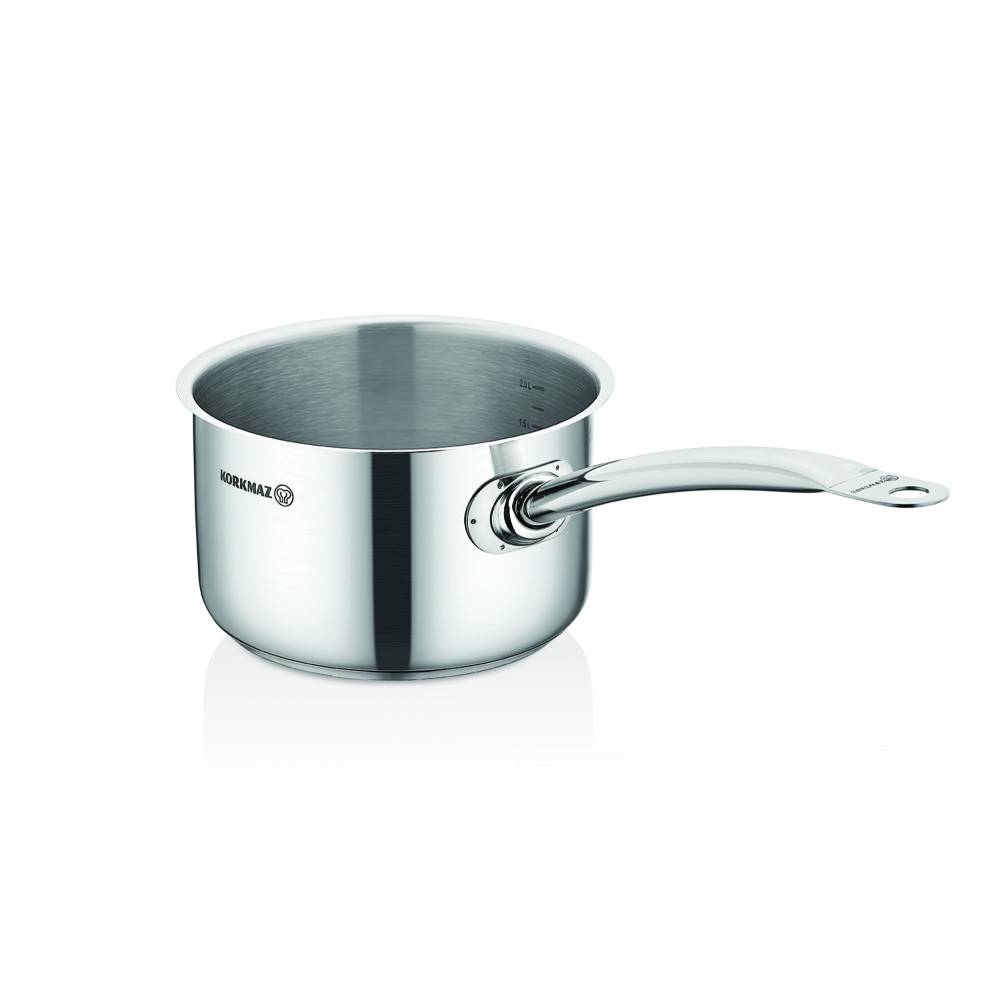 Korkmaz Gastro Stainless Steel Saucepan | YBM Home