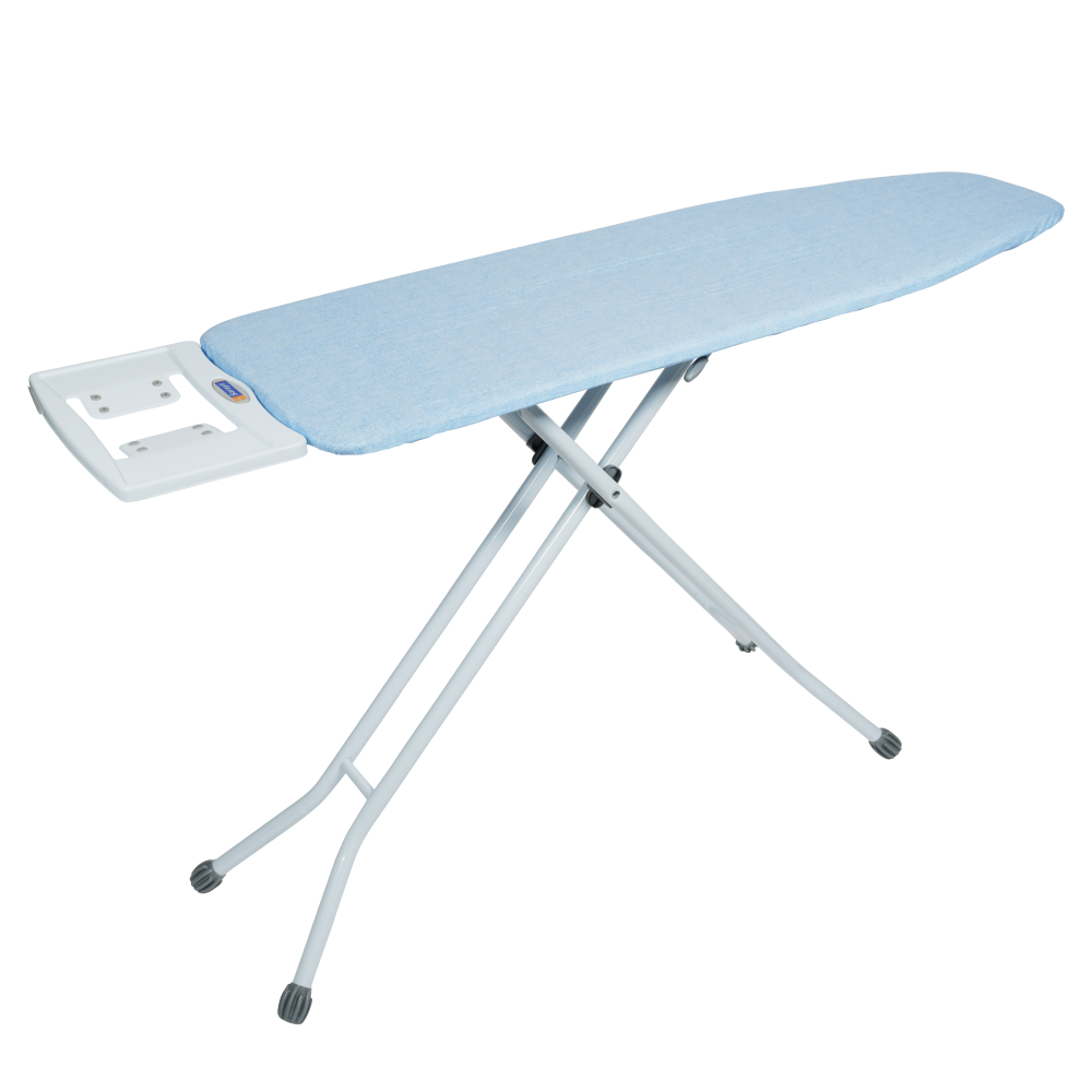 Lama Lux Professional Wide Steel Mesh Top Ironing Board with Solid ...