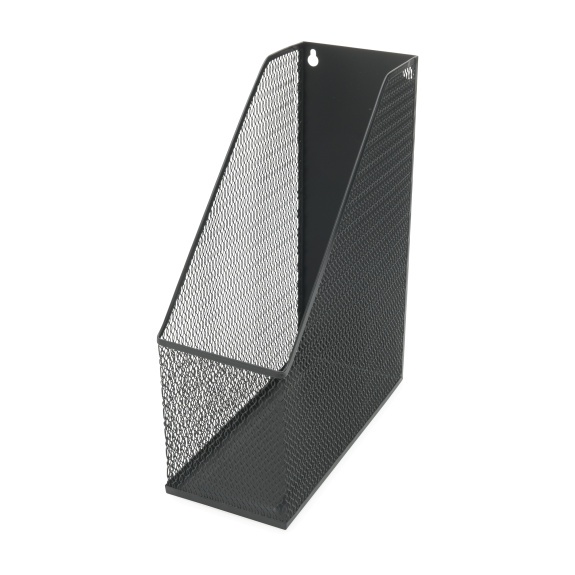 Mesh Extra Wide Wall Mount or Desktop File Holder | YBM Home