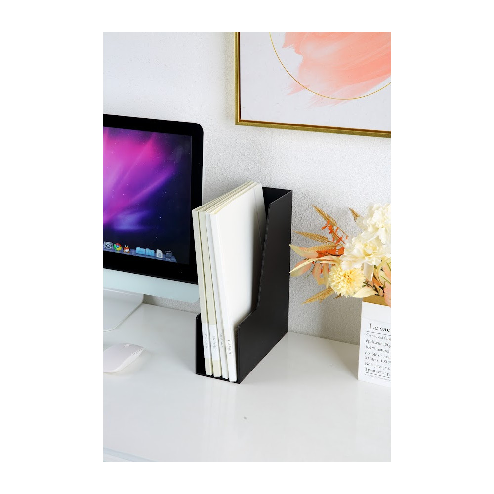 Plastic Magazine Holder | YBM Home