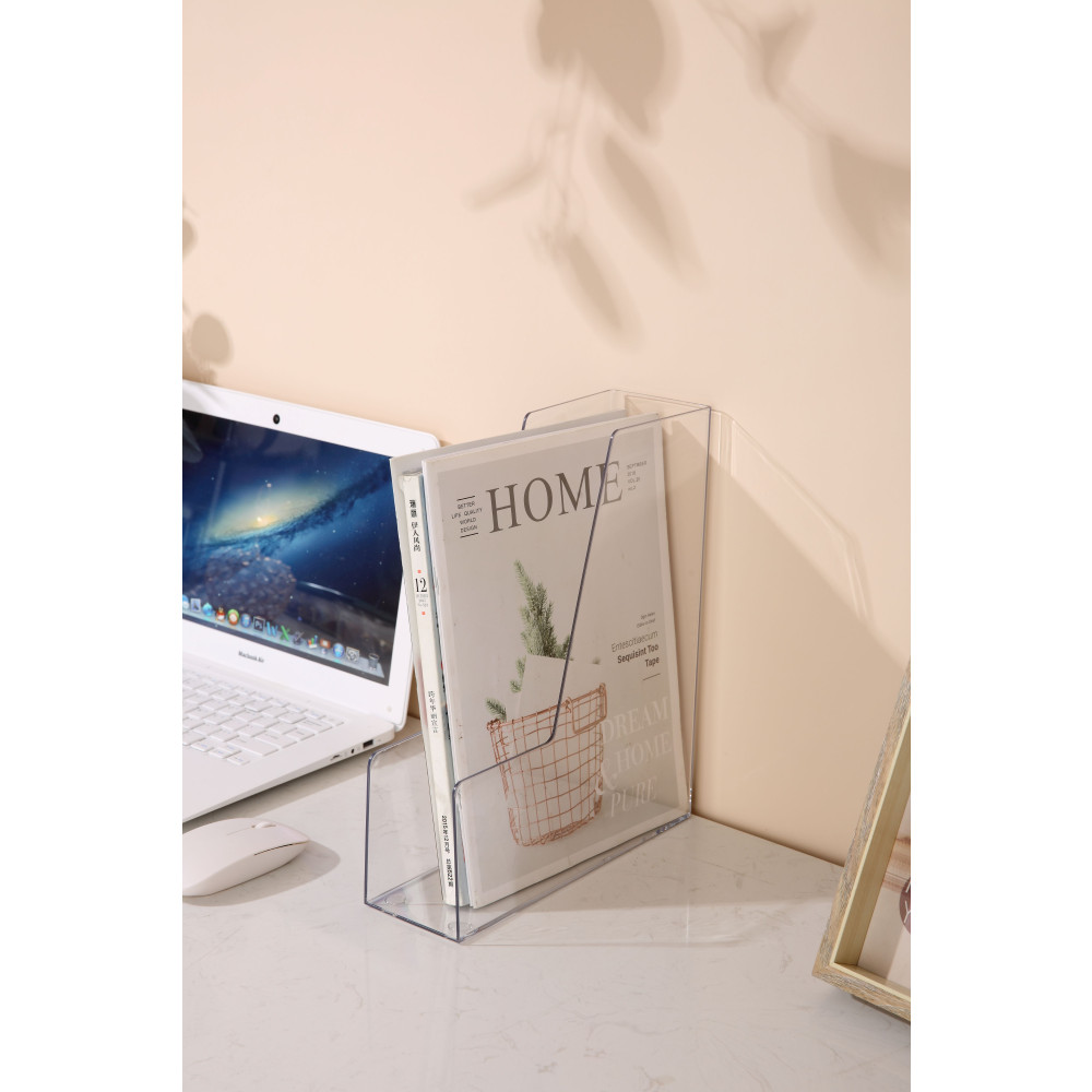 Plastic Magazine Holder - Office - Organization | YBM Home