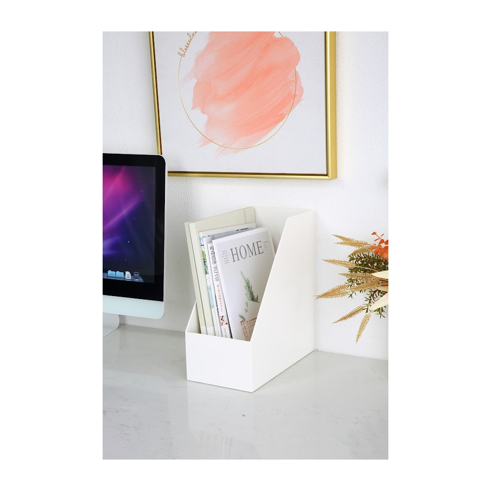 Large Plastic Magazine Holder - Plastic Collection - Organization | YBM ...