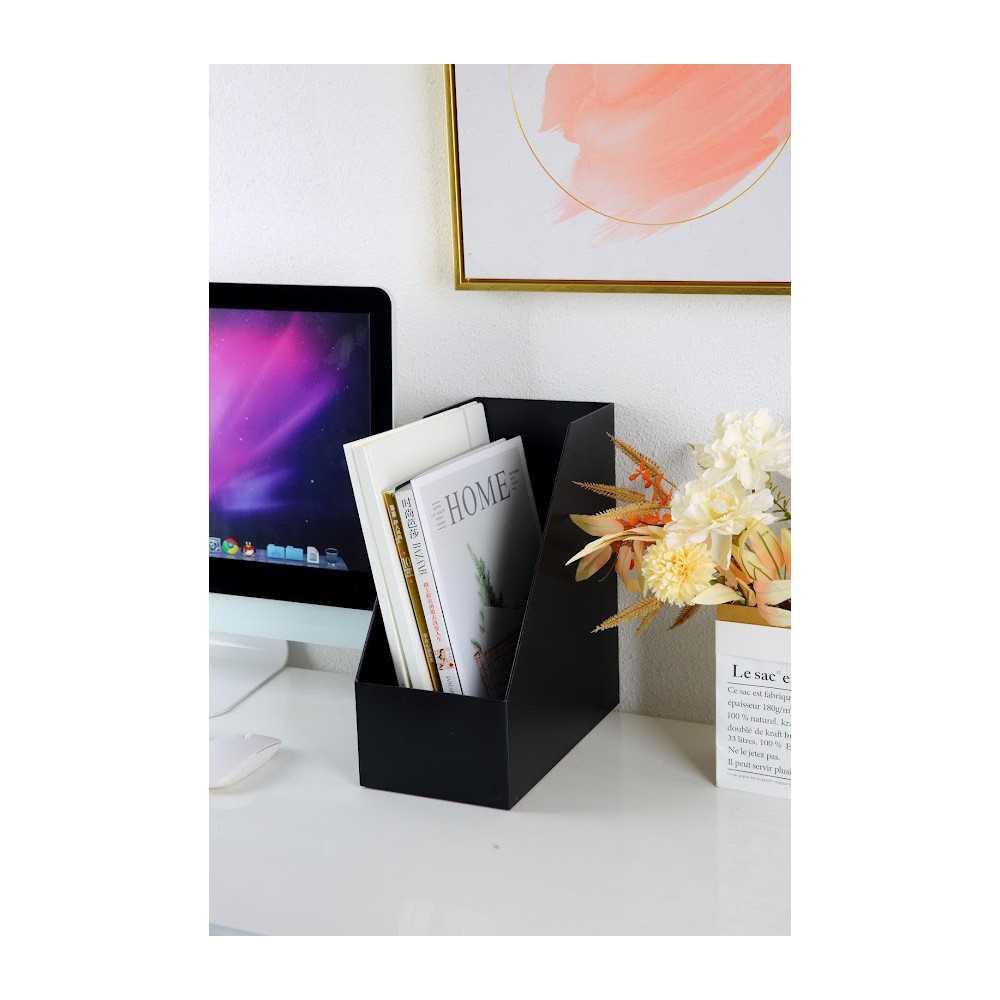 Large Plastic Magazine Holder | YBM Home