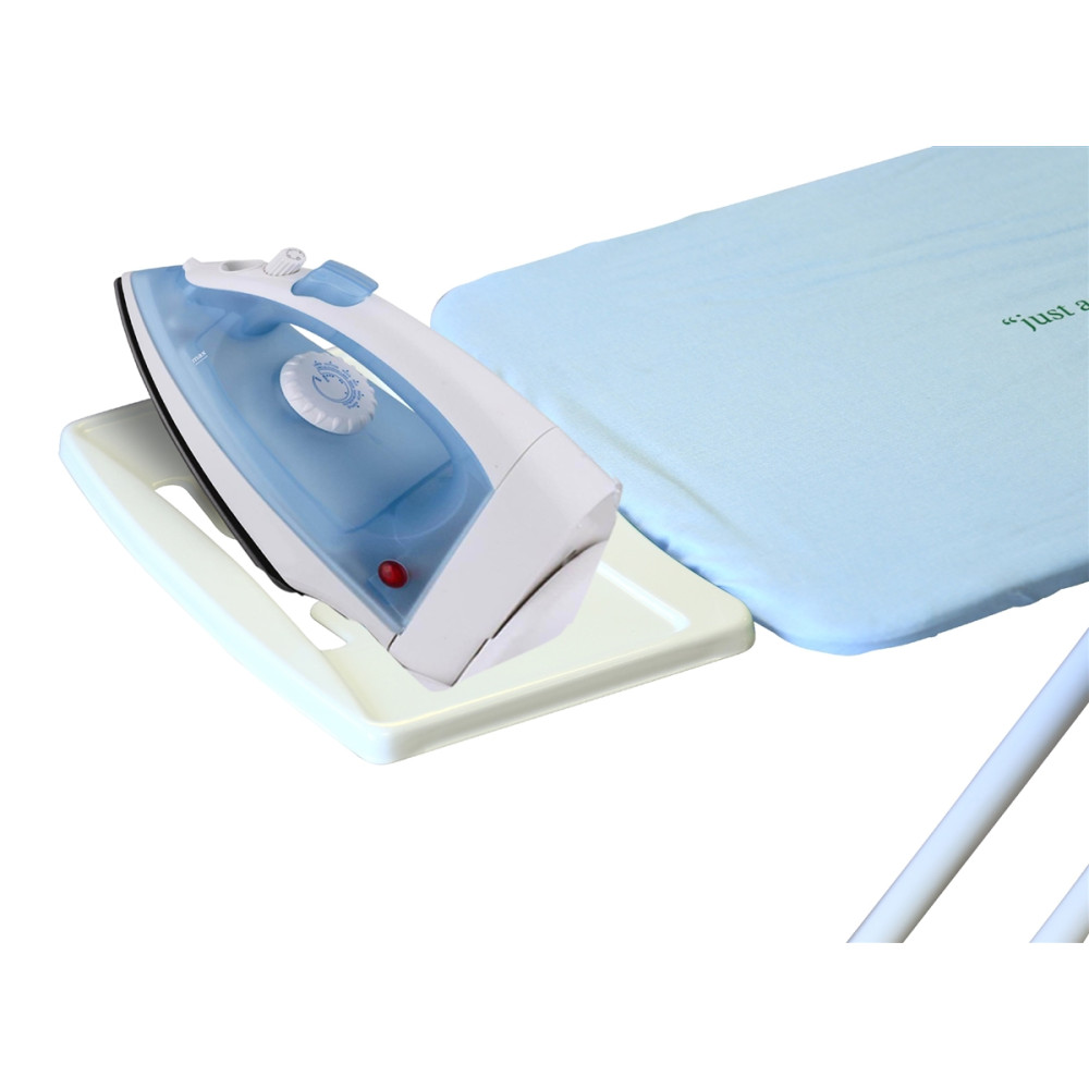 Lama Lux Professional Wide Steel Mesh Top Ironing Board with Solid ...