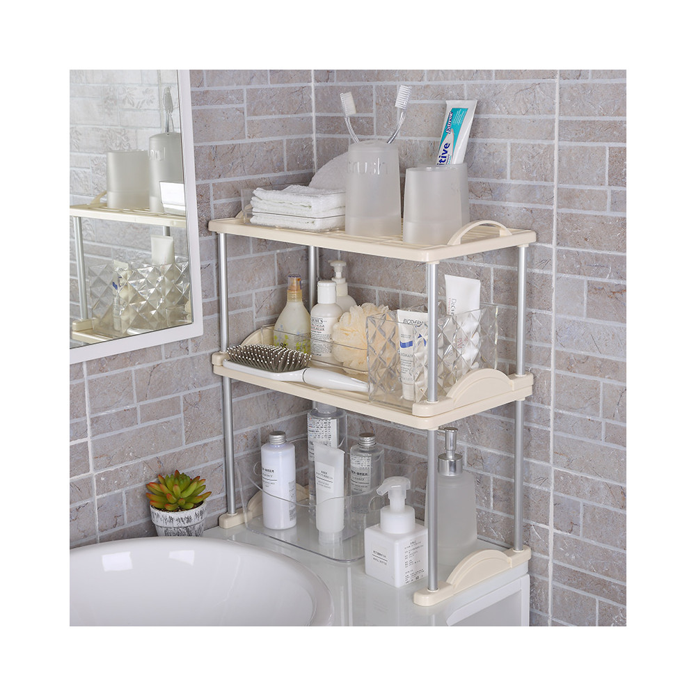 2 Tier Shelving Storage Unit | YBM Home