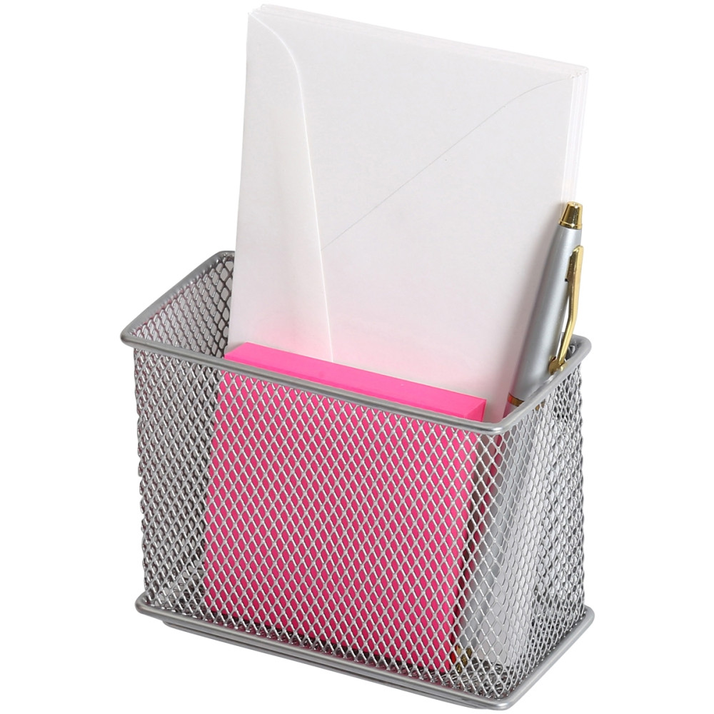 Mesh Magnetic Storage Basket, Medium - Mesh Collection - Organization ...