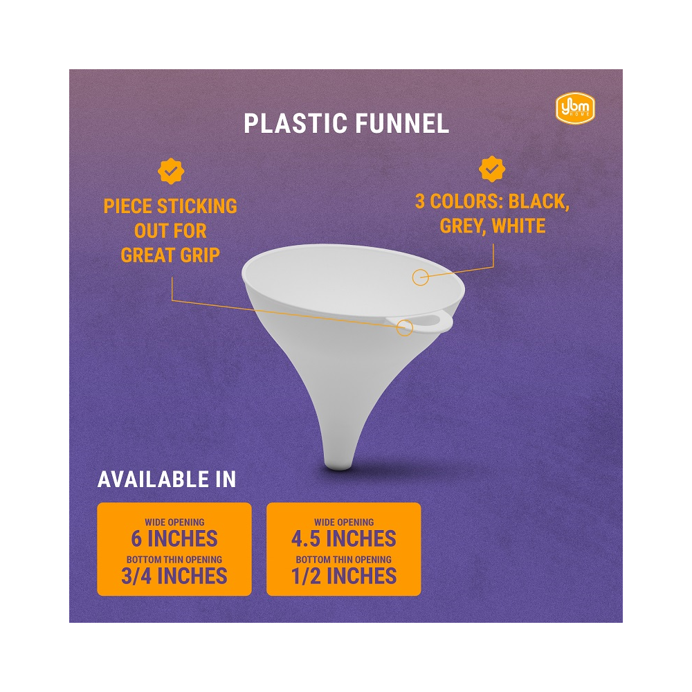 Large Plastic Funnel | YBM Home