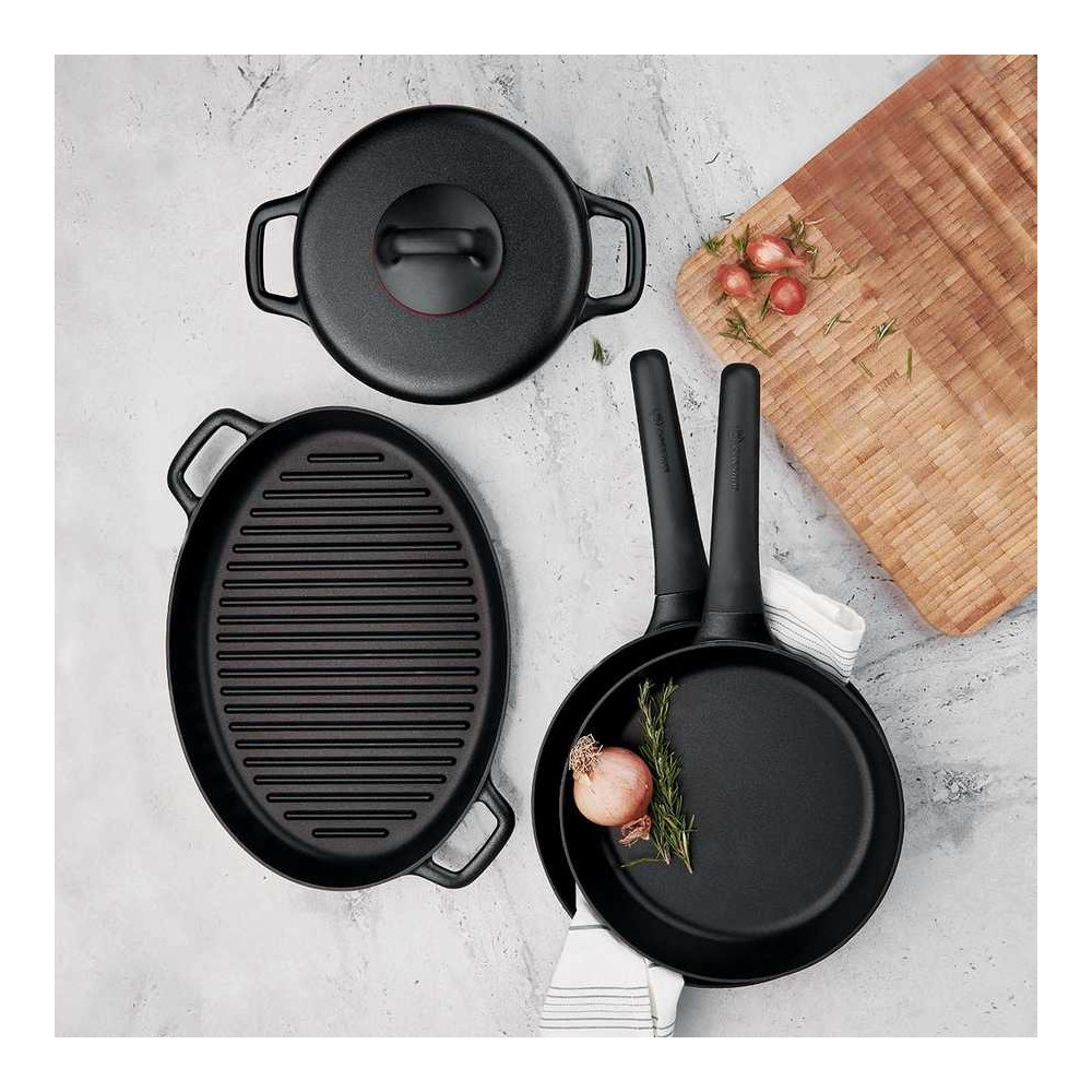 Non-Stick Aluminum Induction Compatible Frying Pan - Nonstick Cookware ...