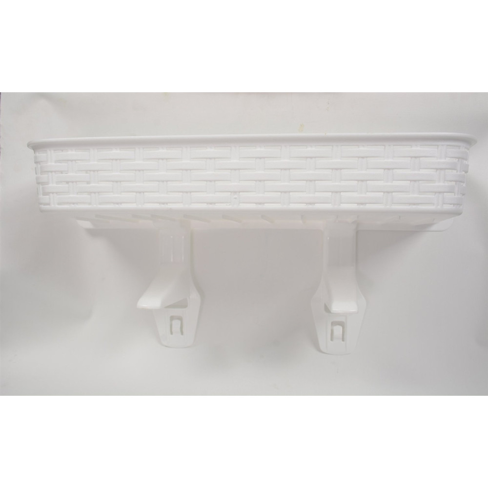 Over the Tank White Plastic Space Saver | YBM Home