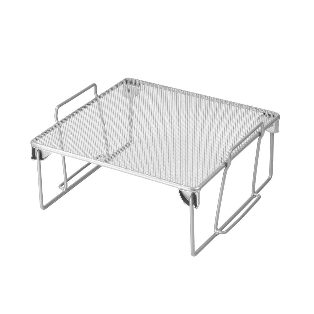 Stackable and Foldable Mesh Shelf steel - Mesh Collection ...